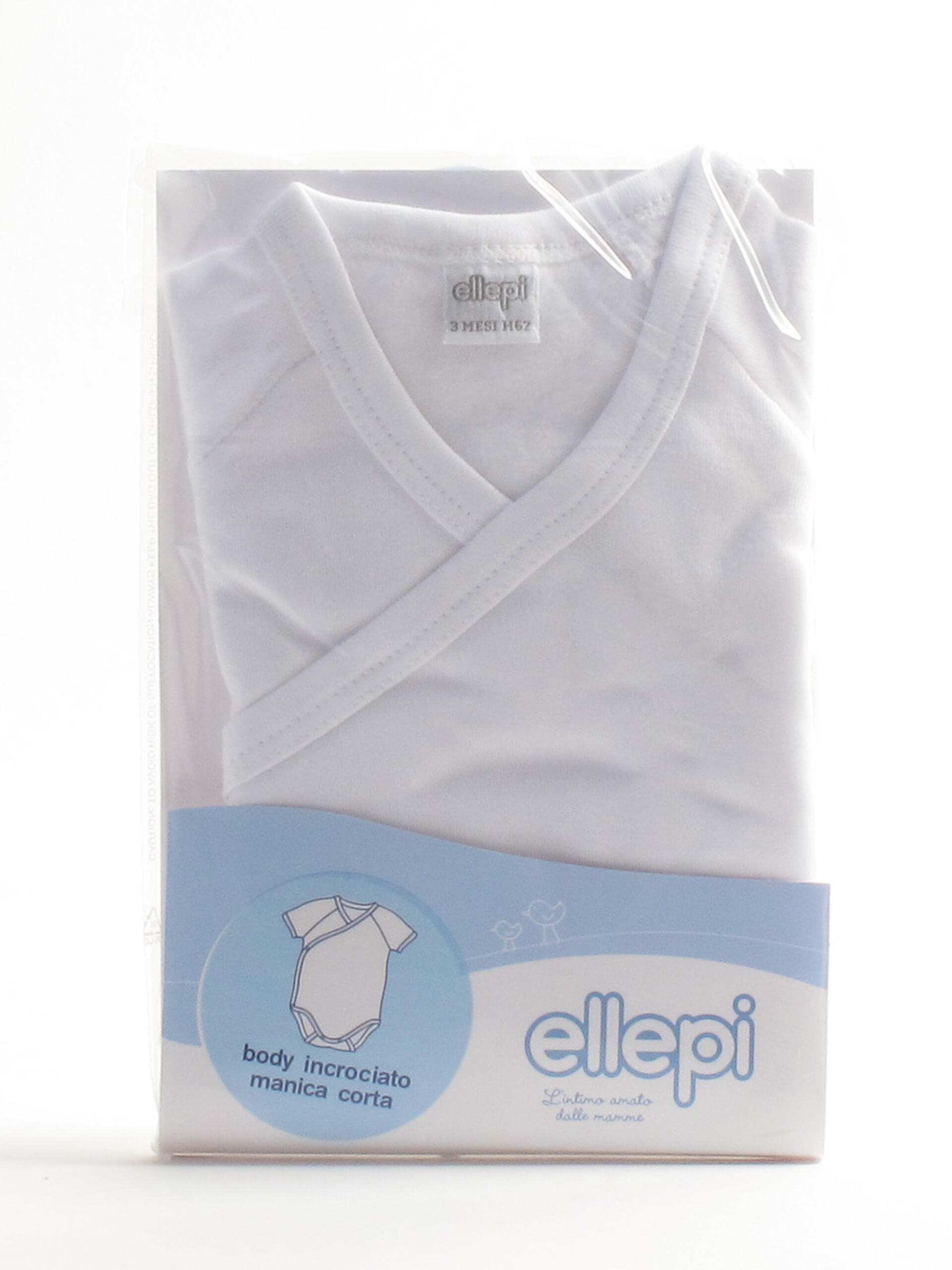Body neonato manica corta cotone caldo felpato ellepi 4210 Ellepi ...