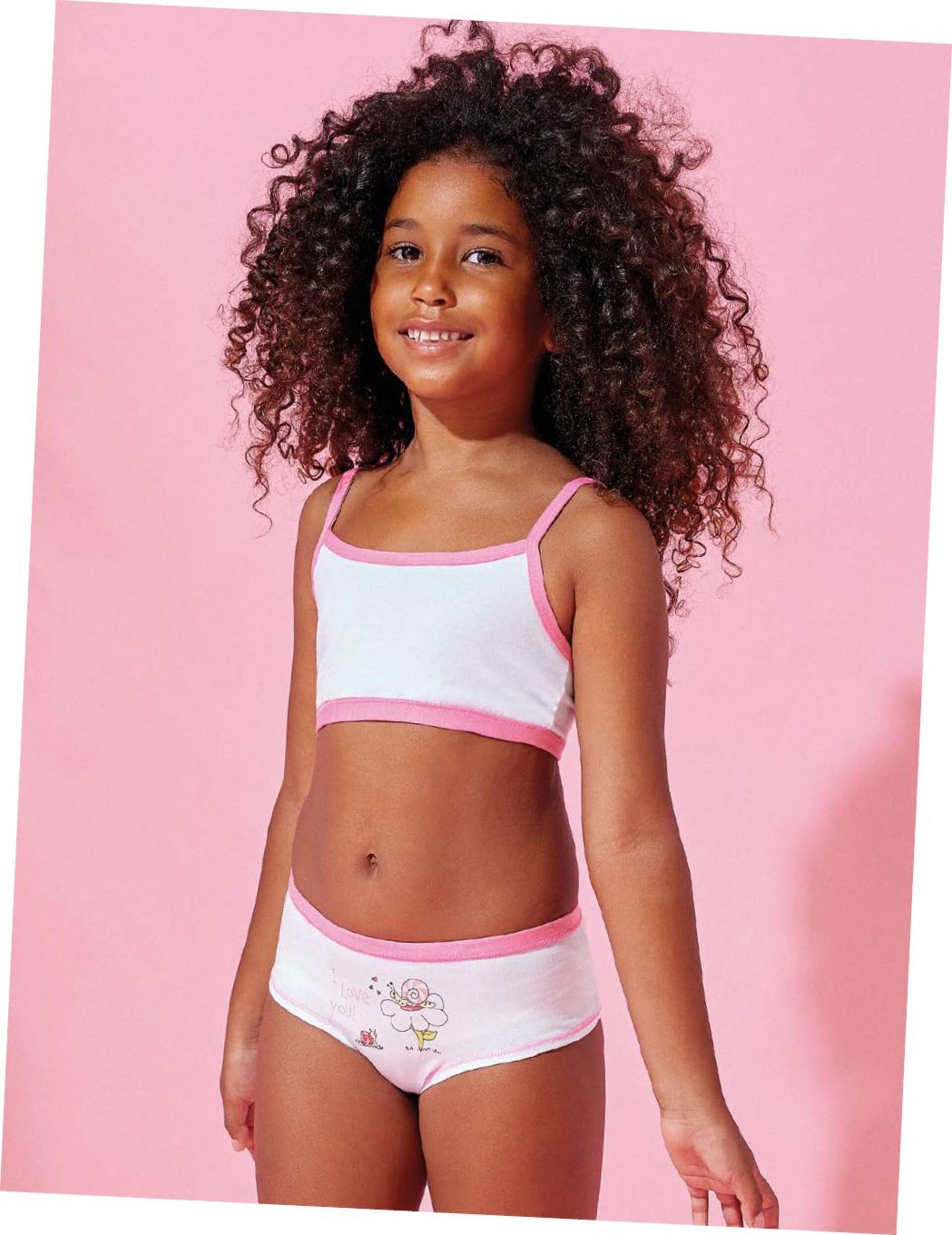 Jadea 219 Stretch Cotton Bra and Briefs Set for Girls Jadea | Quattro Stagioni Shop