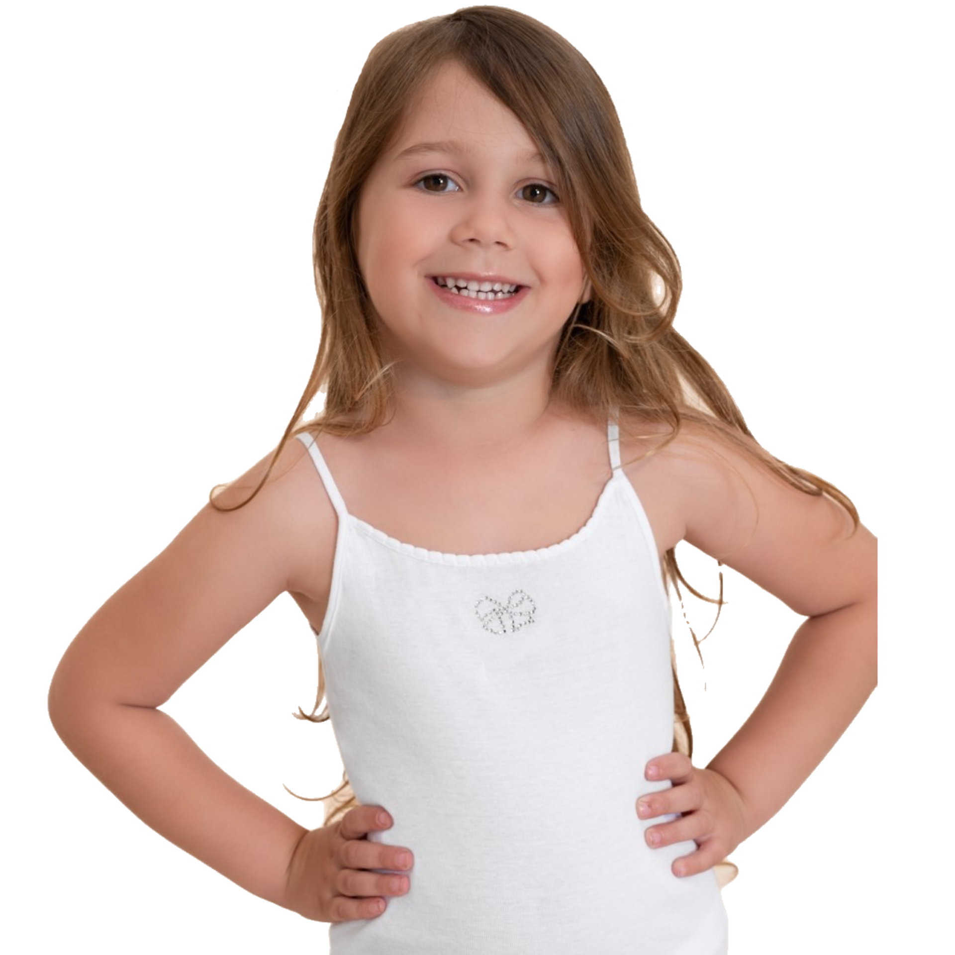 Canotta bimba spalla stretta antonella 510192 Antonella | Quattro ...