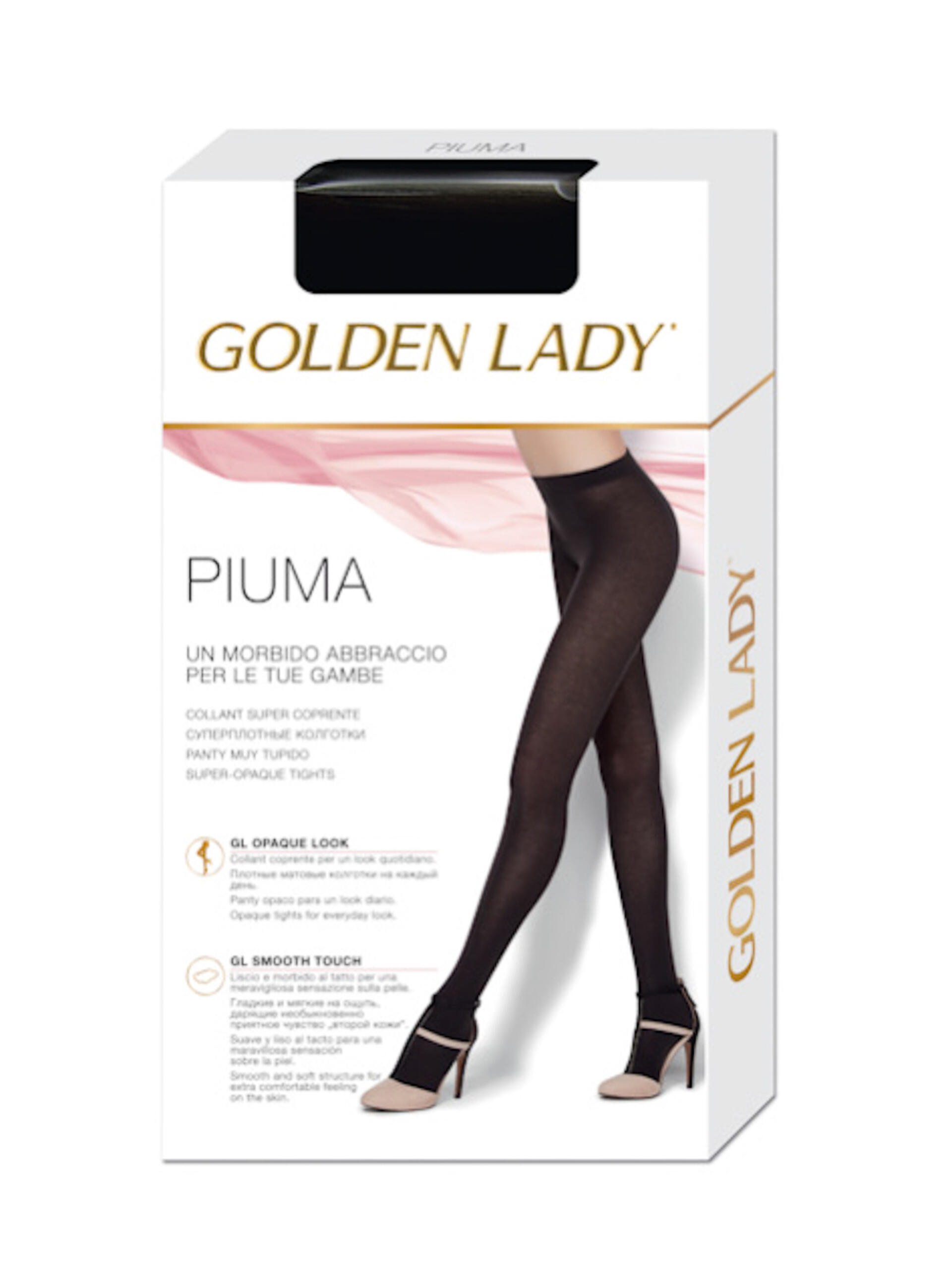 Collant super coprente donna golden lady piuma xl Golden Lady | Quattro ...