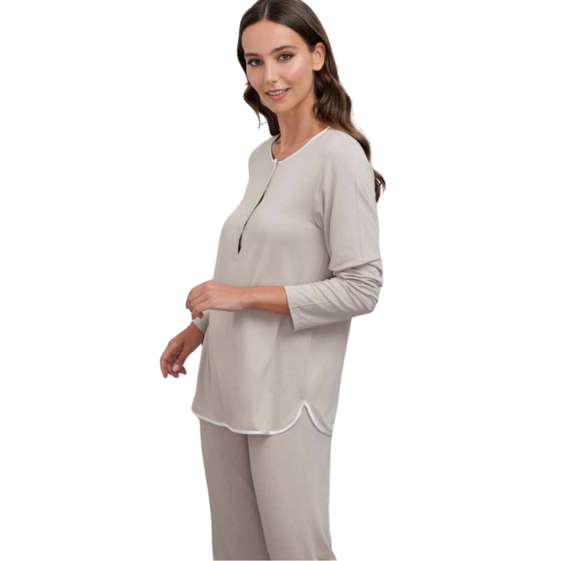 ANDRA 9988 WOMEN'S BAMBOO VISCOSE SERAFINO PAJAMAS Andra - Andra ...