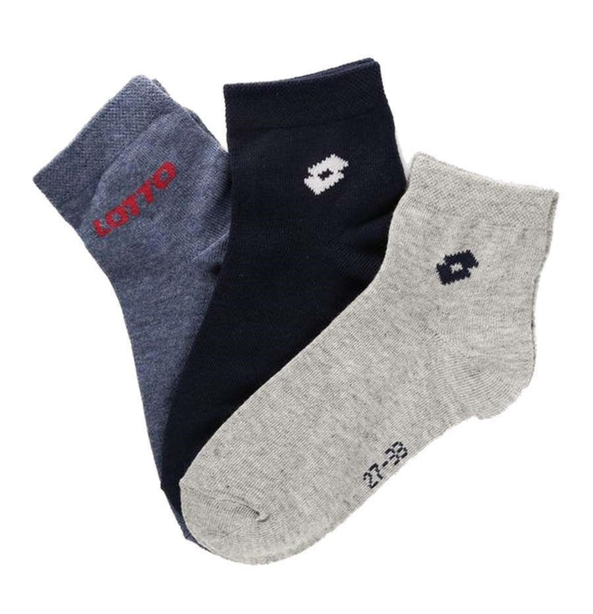 Lotto child short socks BR86 (3 PAIRS) Lotto | Quattro Stagioni Shop
