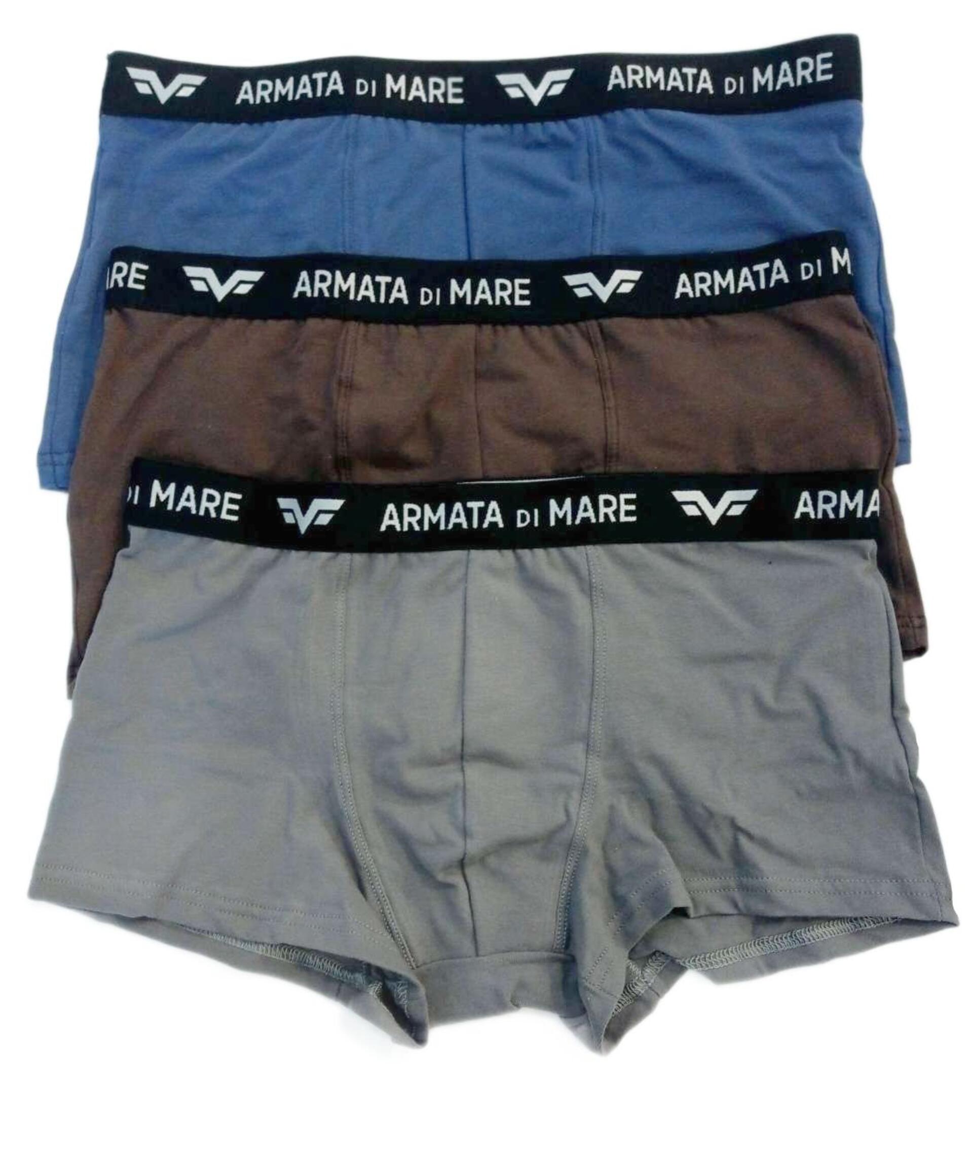 MEN'S STRETCH COTTON BOXERS ARMATA DI MARE GT103 Armata di Mare ...