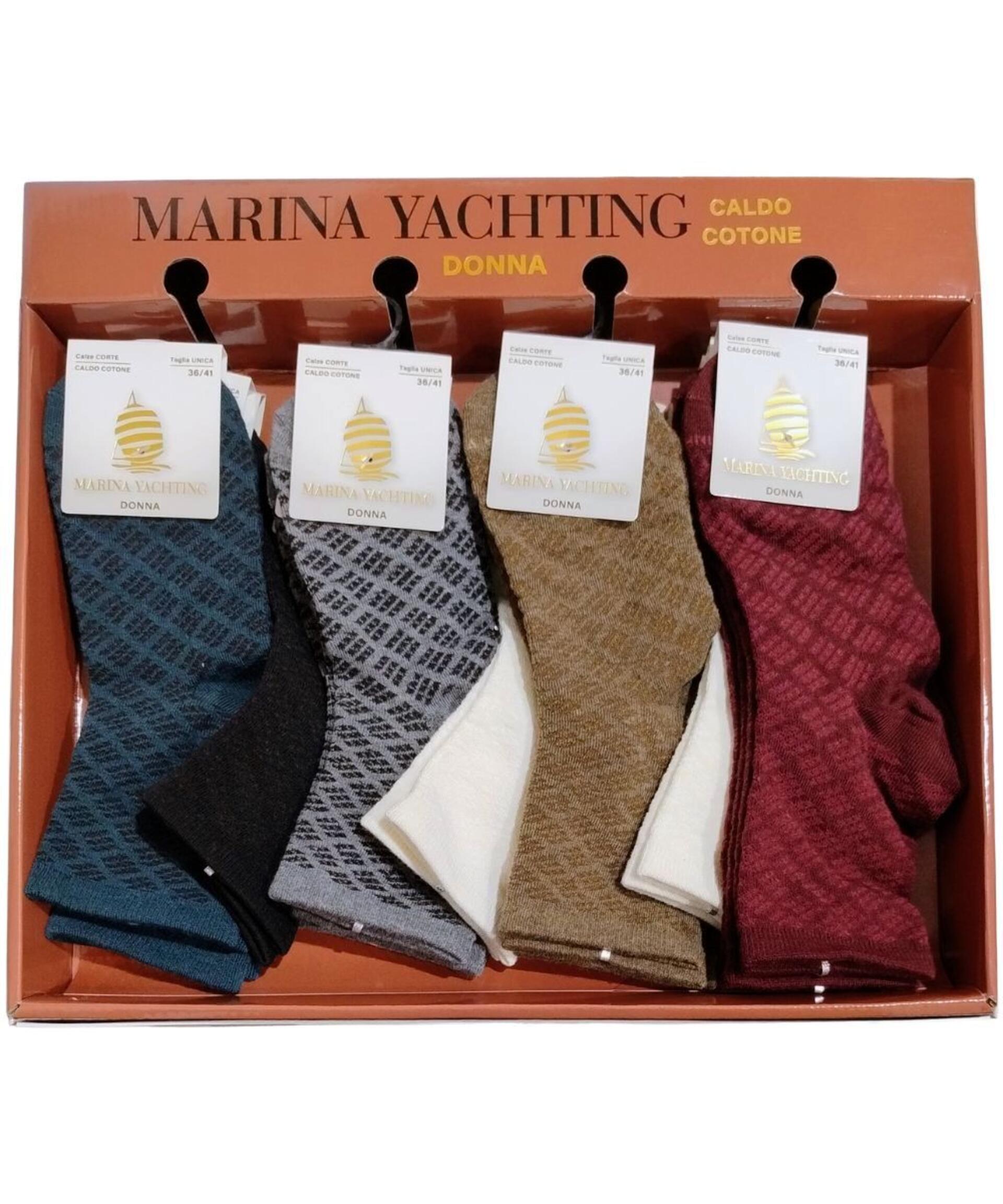 Marina Yachting MT12021 Women's Warm Cotton Short Socks (1 PAIR) MARINA ...