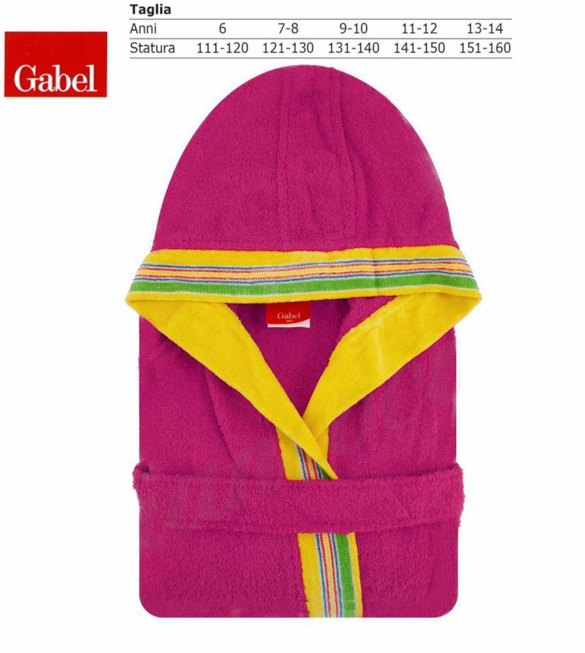 Accappatoio da bambini con cappuccio junior gabel pongo GABEL | Quattro ...