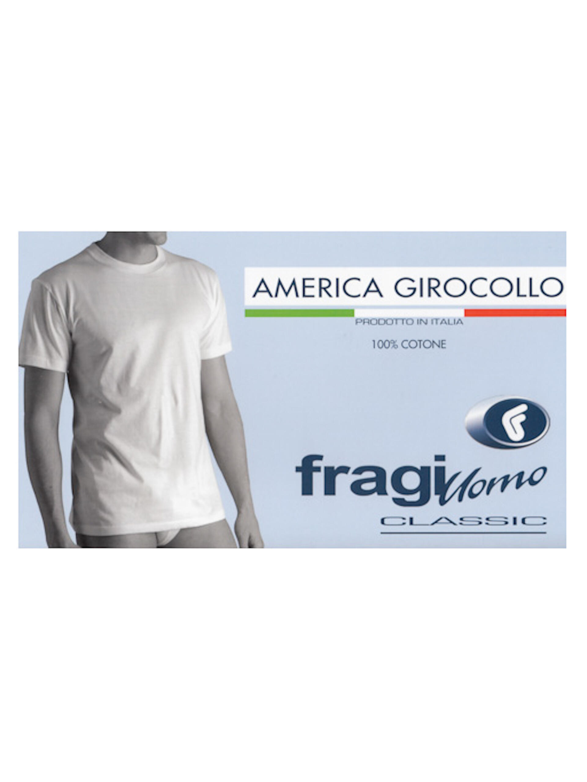 MEN'S UNDERWEAR FRAGI AMERICA CREW NECK T-SHIRT Fragi | Quattro ...